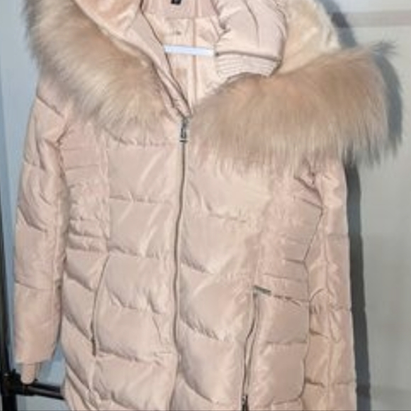 Guess | Jackets & Coats | Pale Pink Guess Puffer Winter Coat | Poshmark